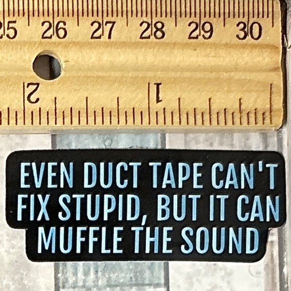 Office | 110 Sarcasm Sarcastic Quote Black Reusable Waterproof Vinyl ...